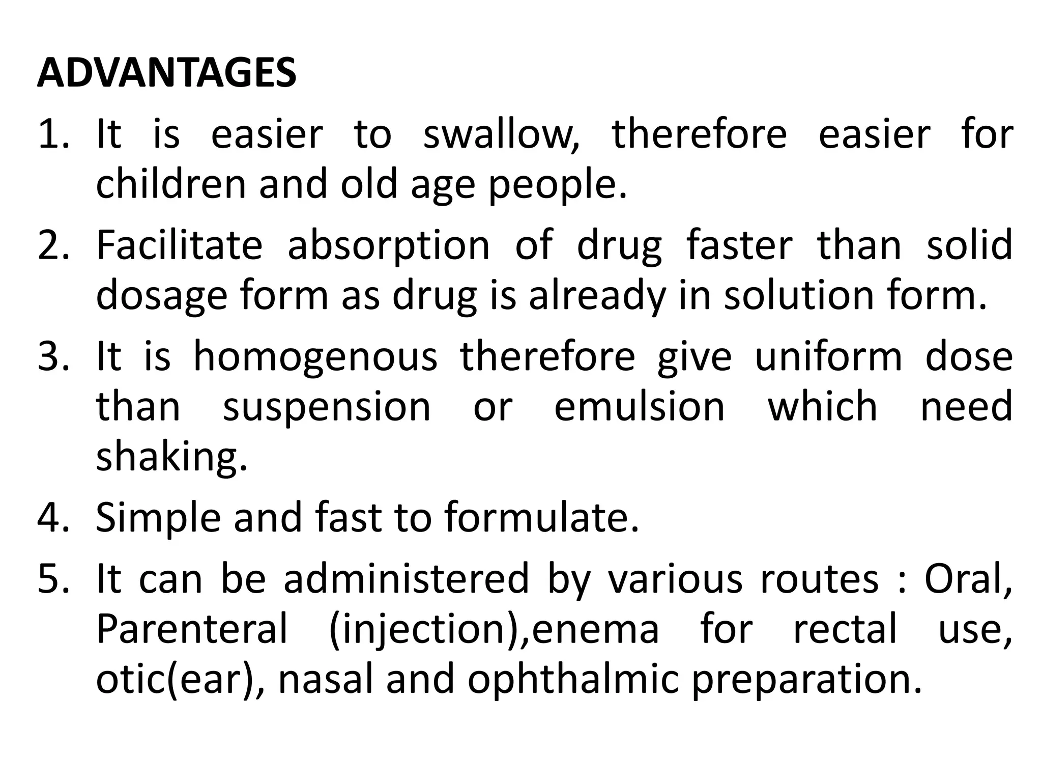 monophasic liquid dosage forms | PPTX