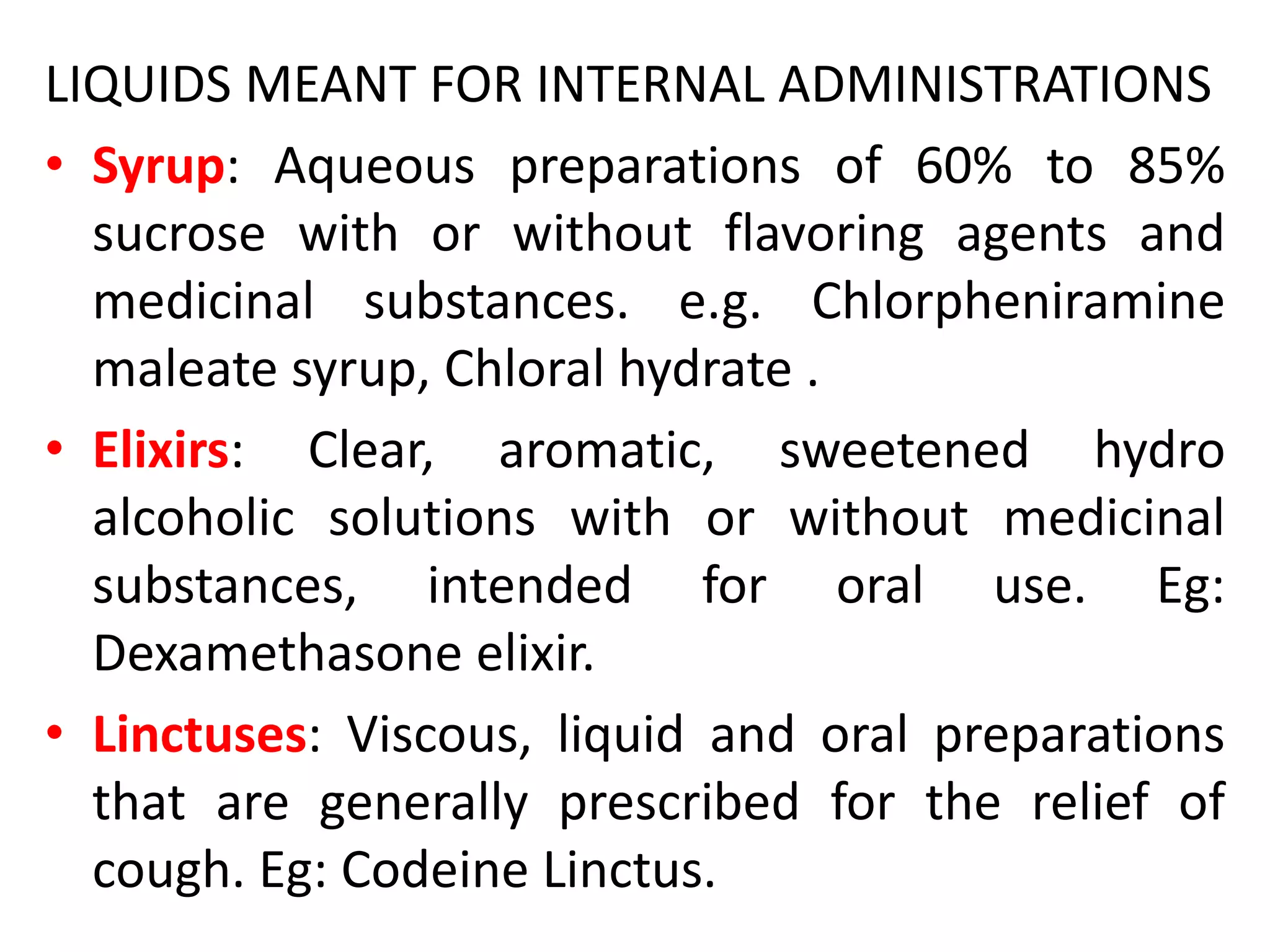monophasic liquid dosage forms | PPTX