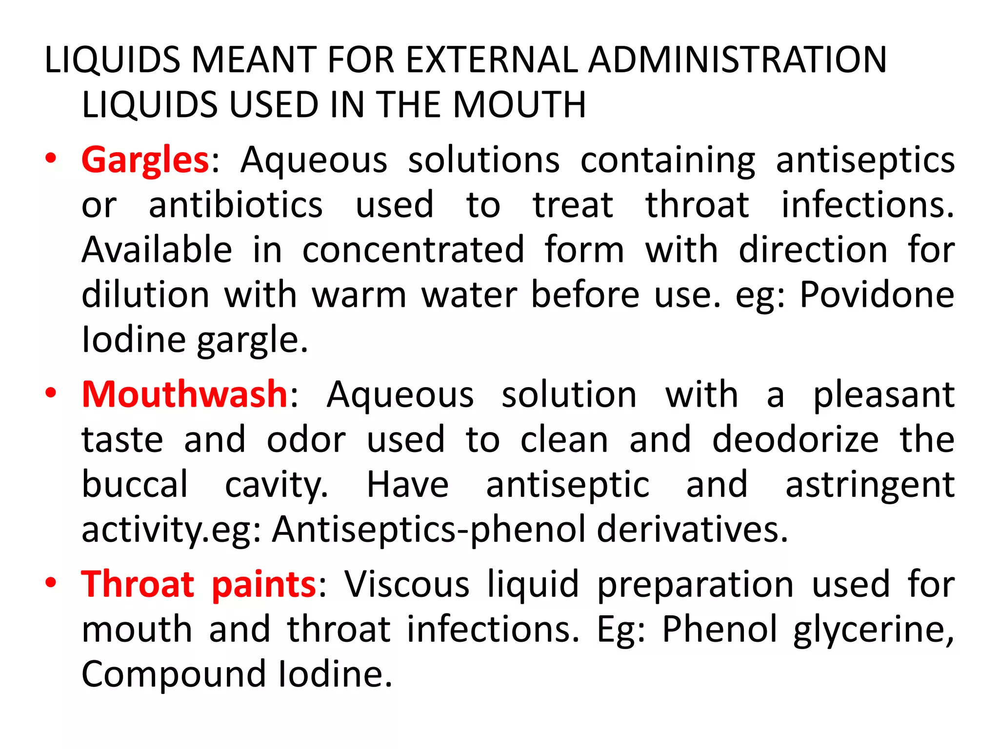 monophasic liquid dosage forms | PPTX
