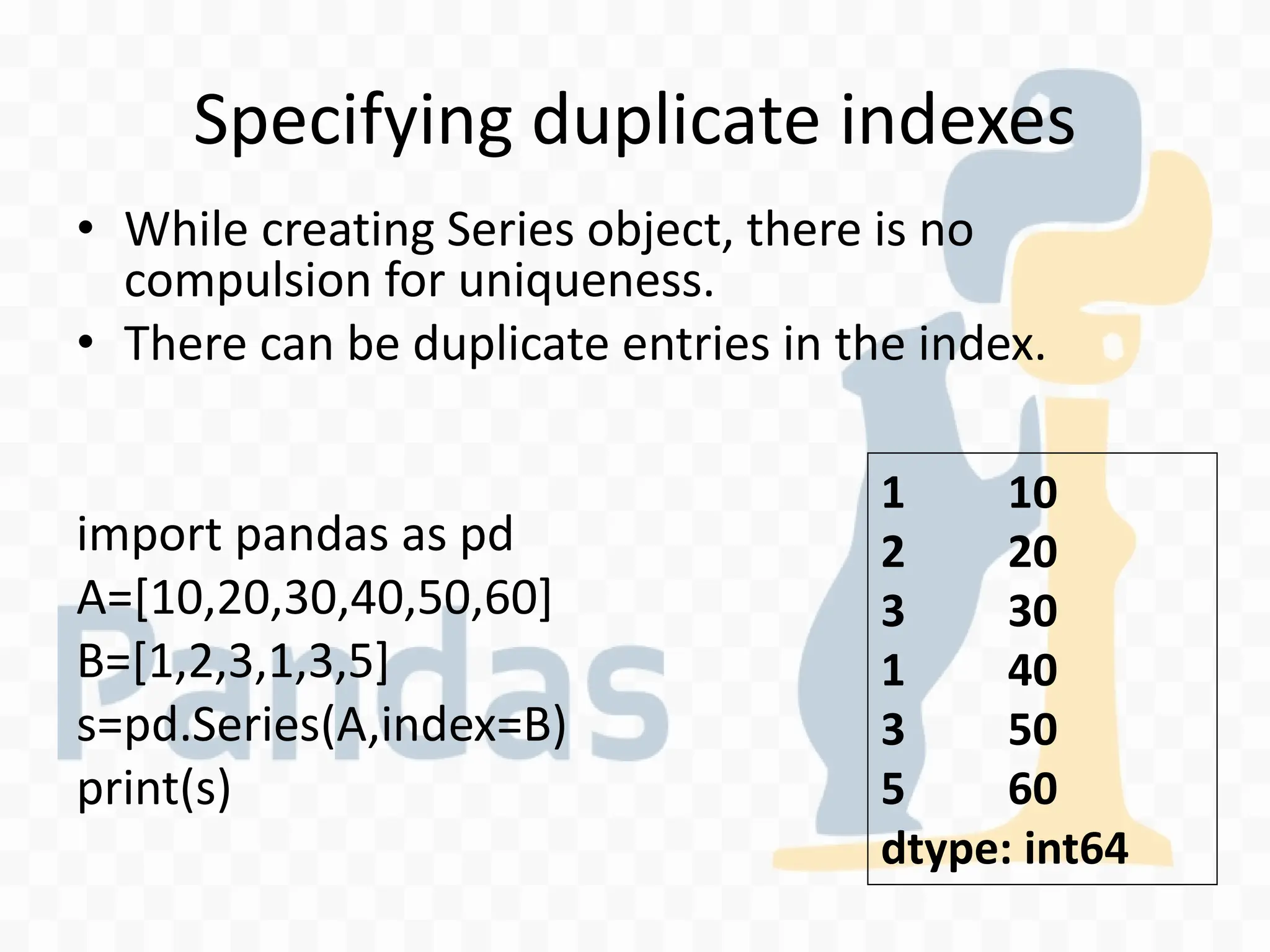 Xii Ip Ch 1 Python Pandas I Seriespdf Factual Genres