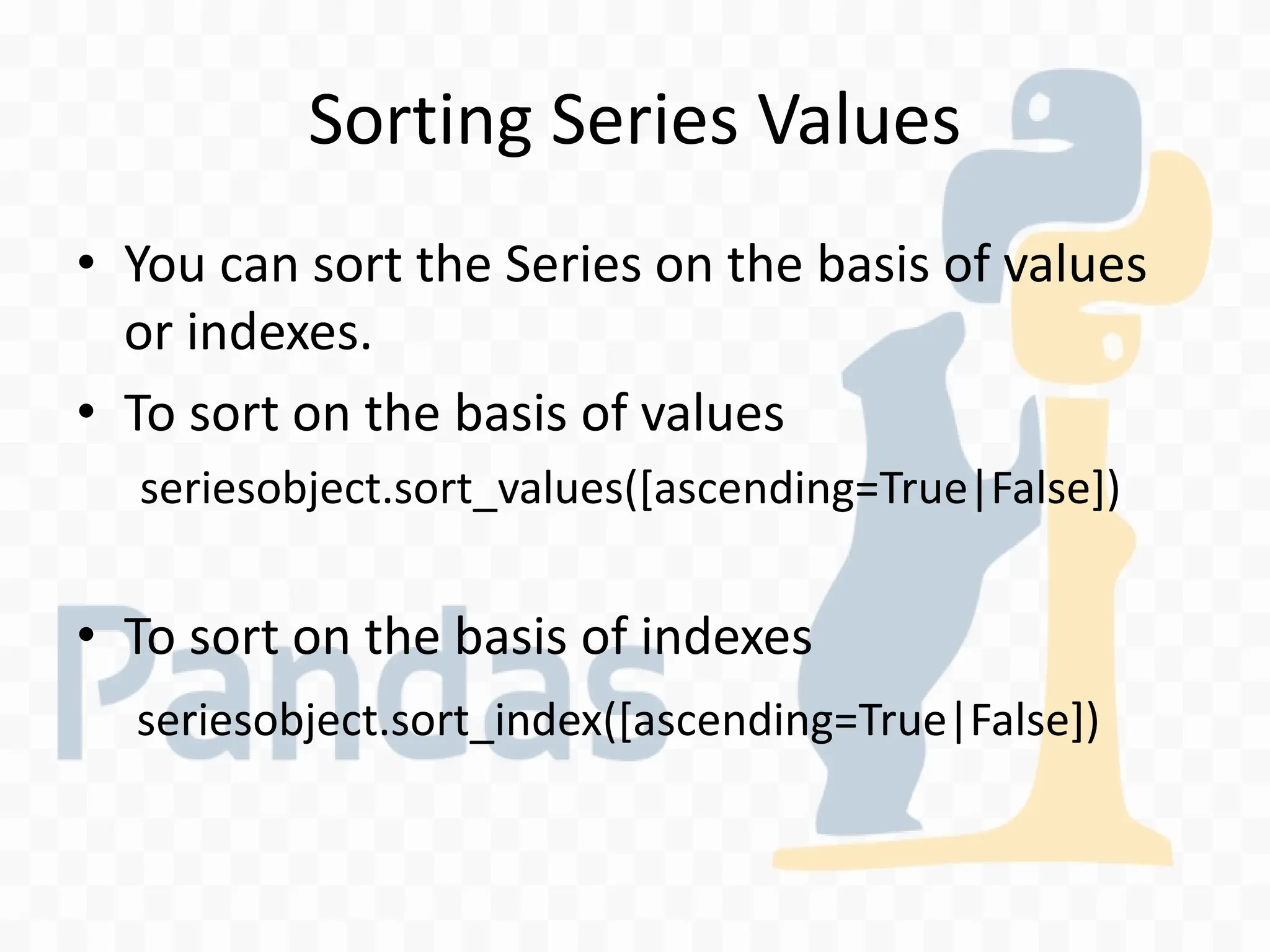 XII IP Ch 1 Python Pandas - I Series.pdf | Factual | Genres