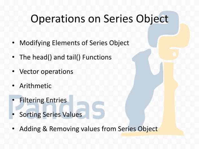 XII IP Ch 1 Python Pandas - I Series.pdf | Factual | Genres