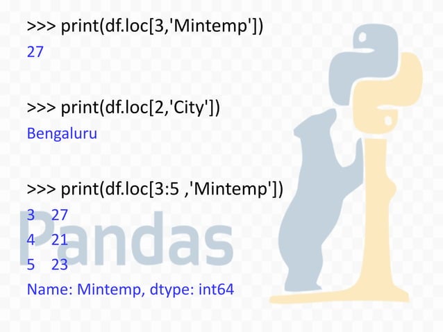 XII IP Ch 2 Python Pandas - II DataFrame.pdf