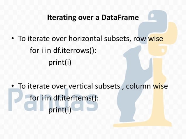 XII IP Ch 2 Python Pandas - II DataFrame.pdf