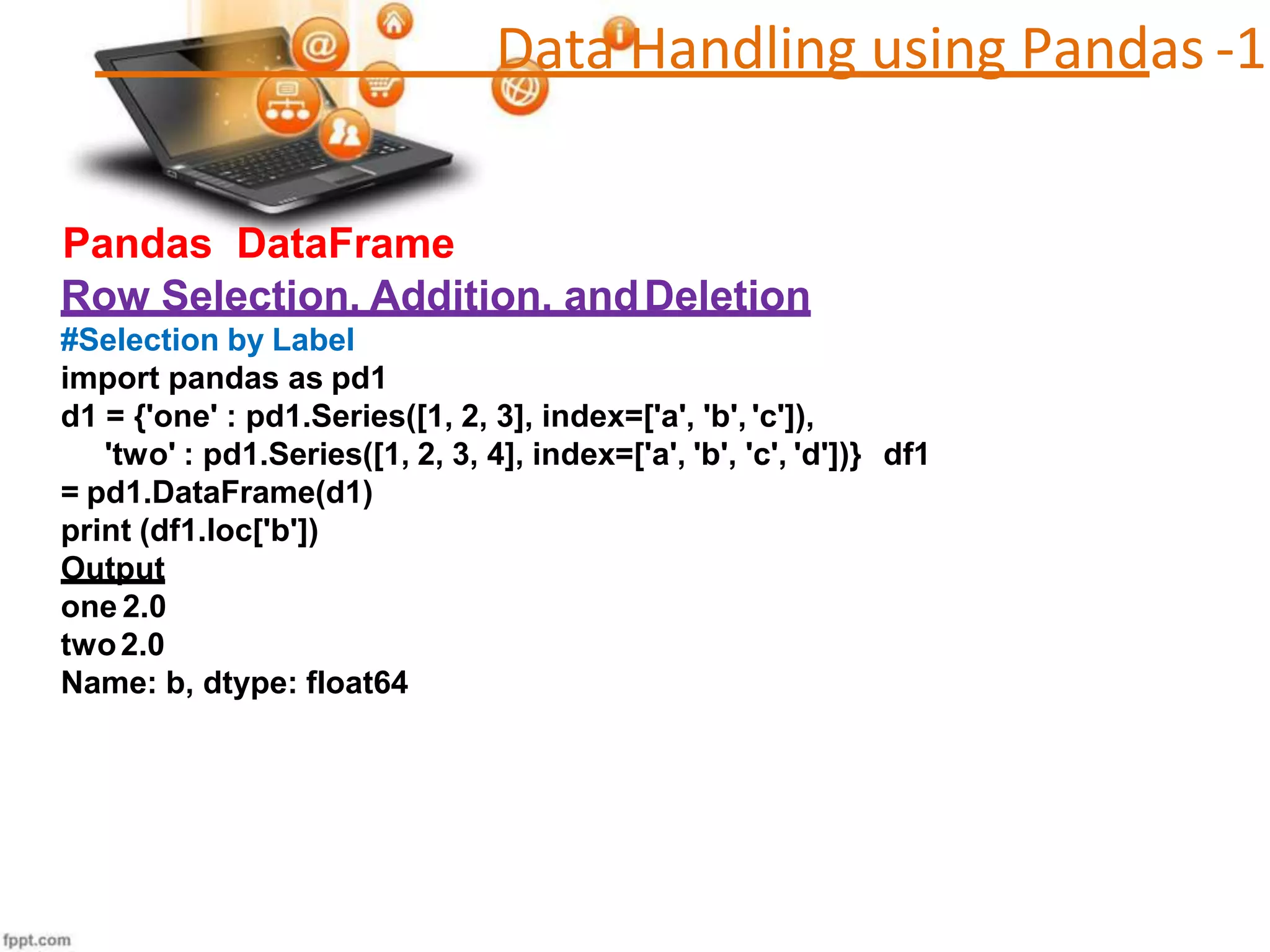 XII IP New PYTHN Python Pandas 2020-21.pptx