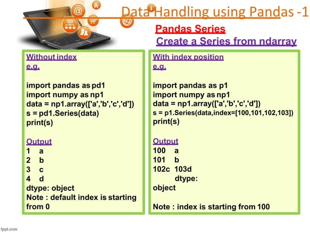 Xii Ip New Pythn Python Pandas 2020 21pptx