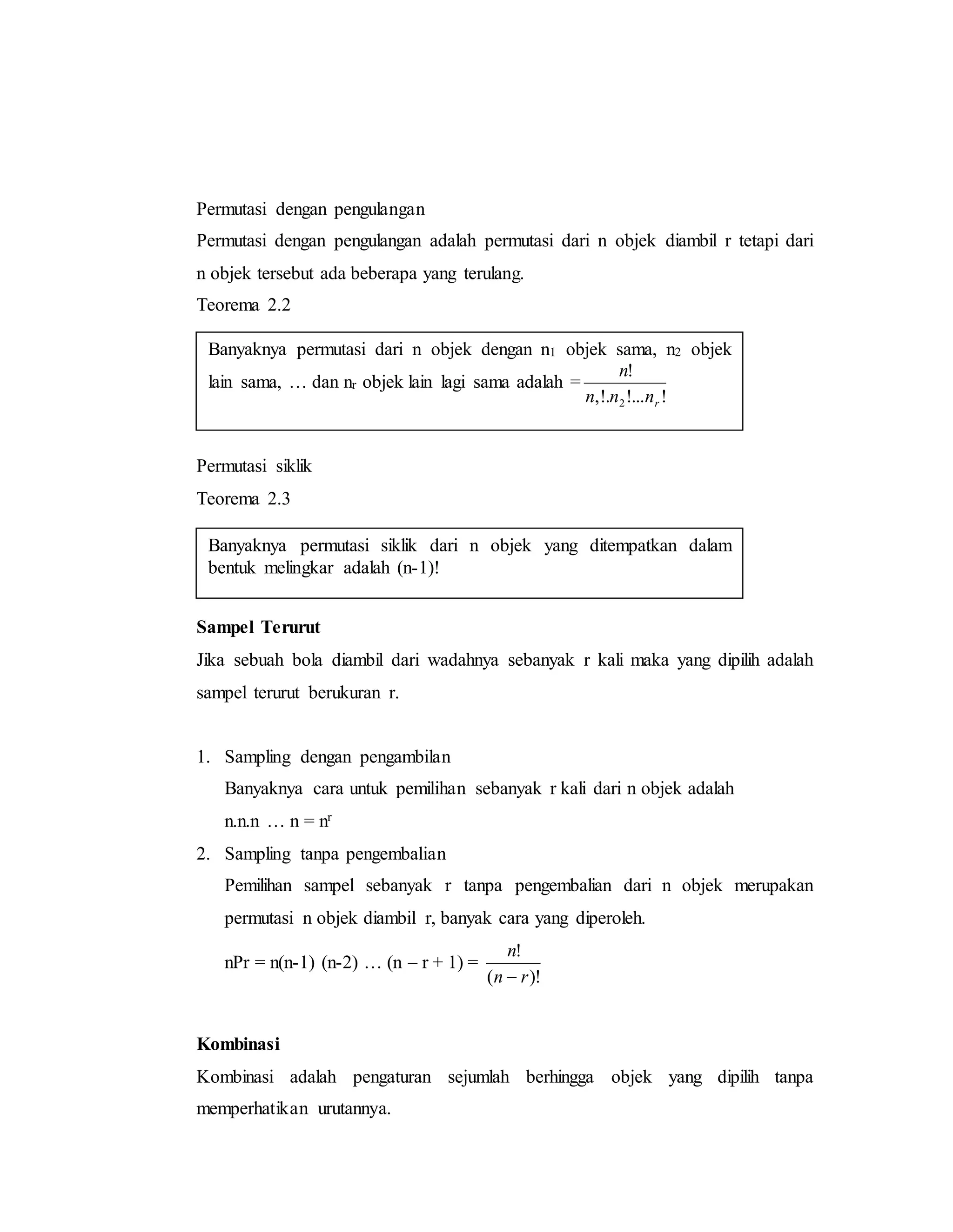Xii kaidah pencacahan | DOC