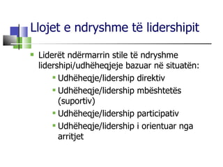Lidershipi | PPT