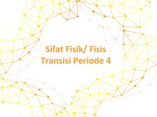 Unsur Unsur Transisi Periode Ke 4 | PPTX