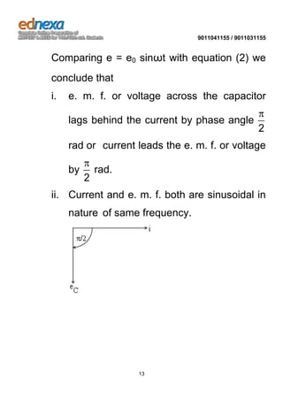 Important notes JEE - Physics -Electromagnetic Induction Part 2 | DOCX