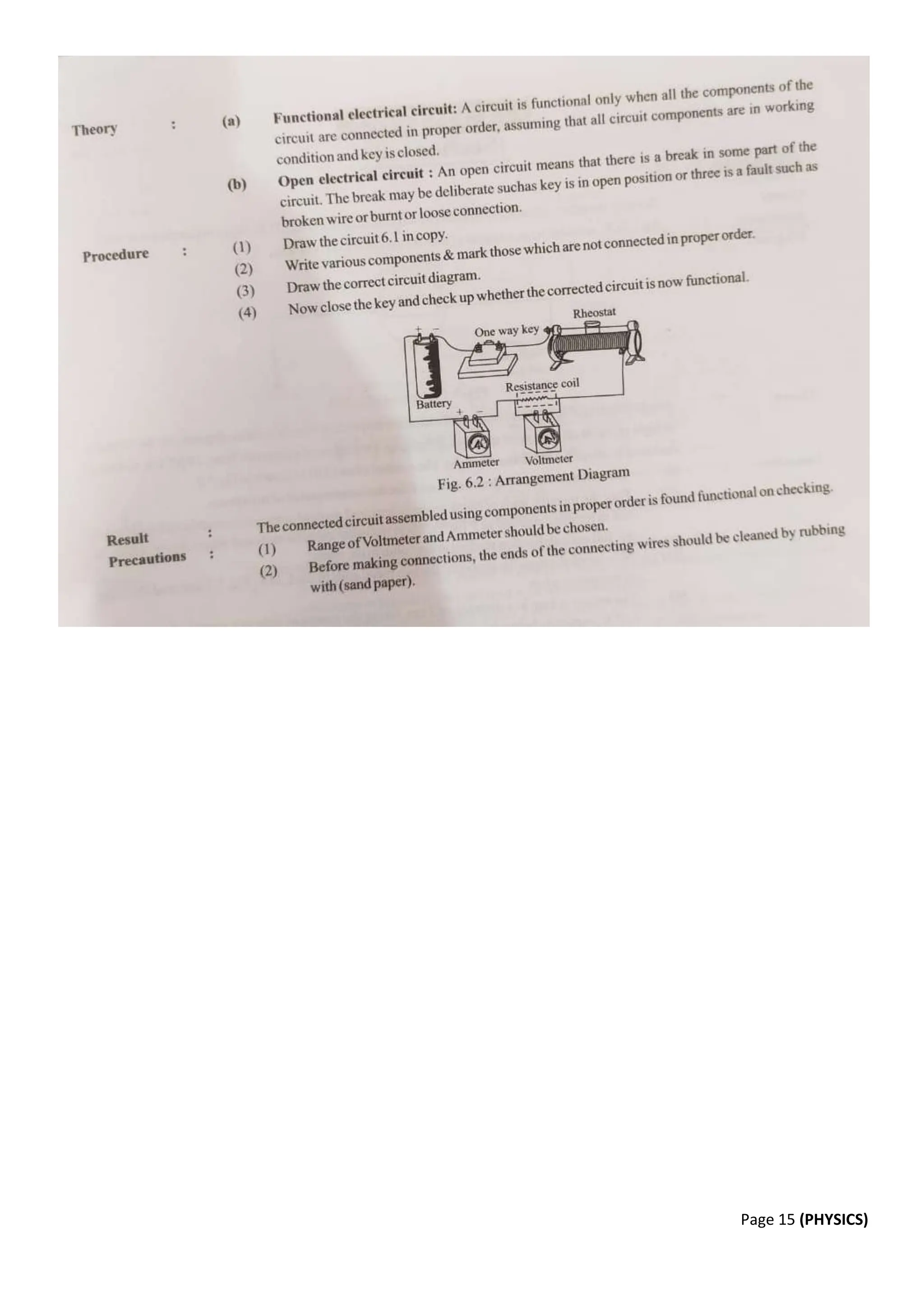 Physics practical with reading class 12 CBSE | PDF