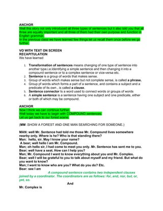 Xii transformation of sentences part 2 129-revised | DOC