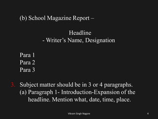 XII W.S. PPT of REPORT WRITING-1 for learning report writing | PDF