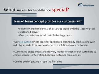Technoalliance - Team of Teams | PPT