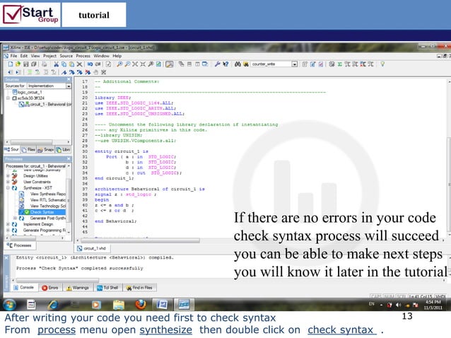 Xilinx ise tutorial-a | PDF
