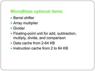 Xilinx fpga cores | PPTX | Operating Systems | Computer Software and Applications