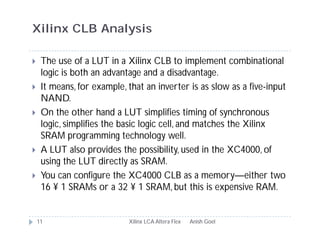 Xilinx lca and altera flex | PDF