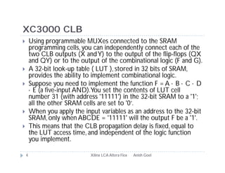 Xilinx lca and altera flex | PDF