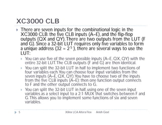 Xilinx lca and altera flex | PDF