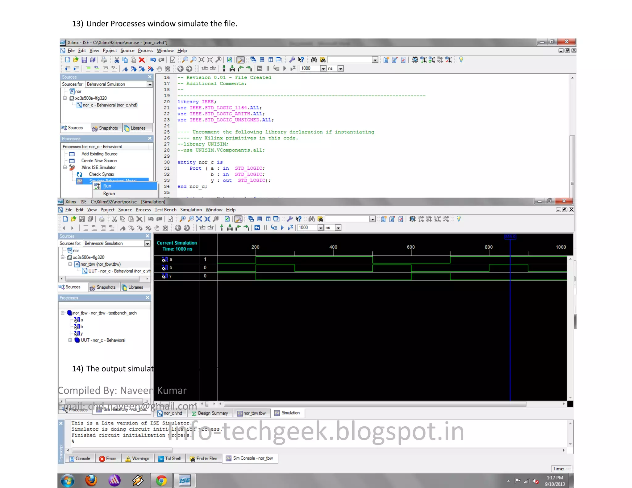 Vhdl Coding In Xilinx Doc Programming Languages Computing