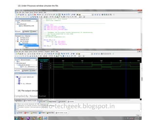 VHDL coding in Xilinx | DOC