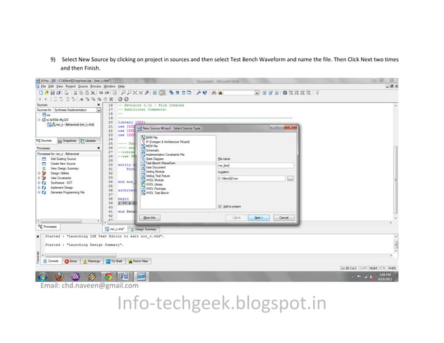 Vhdl Coding In Xilinx Doc Programming Languages Computing