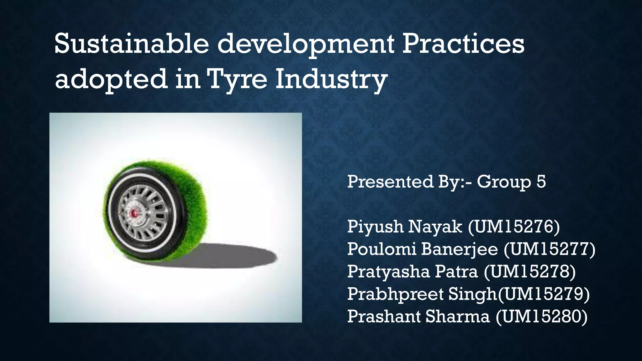 (Ximb)sustainability tyre industry | PDF