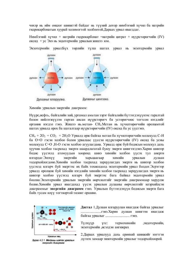 Ximi 9 r angi angiin daalgavar | DOCX