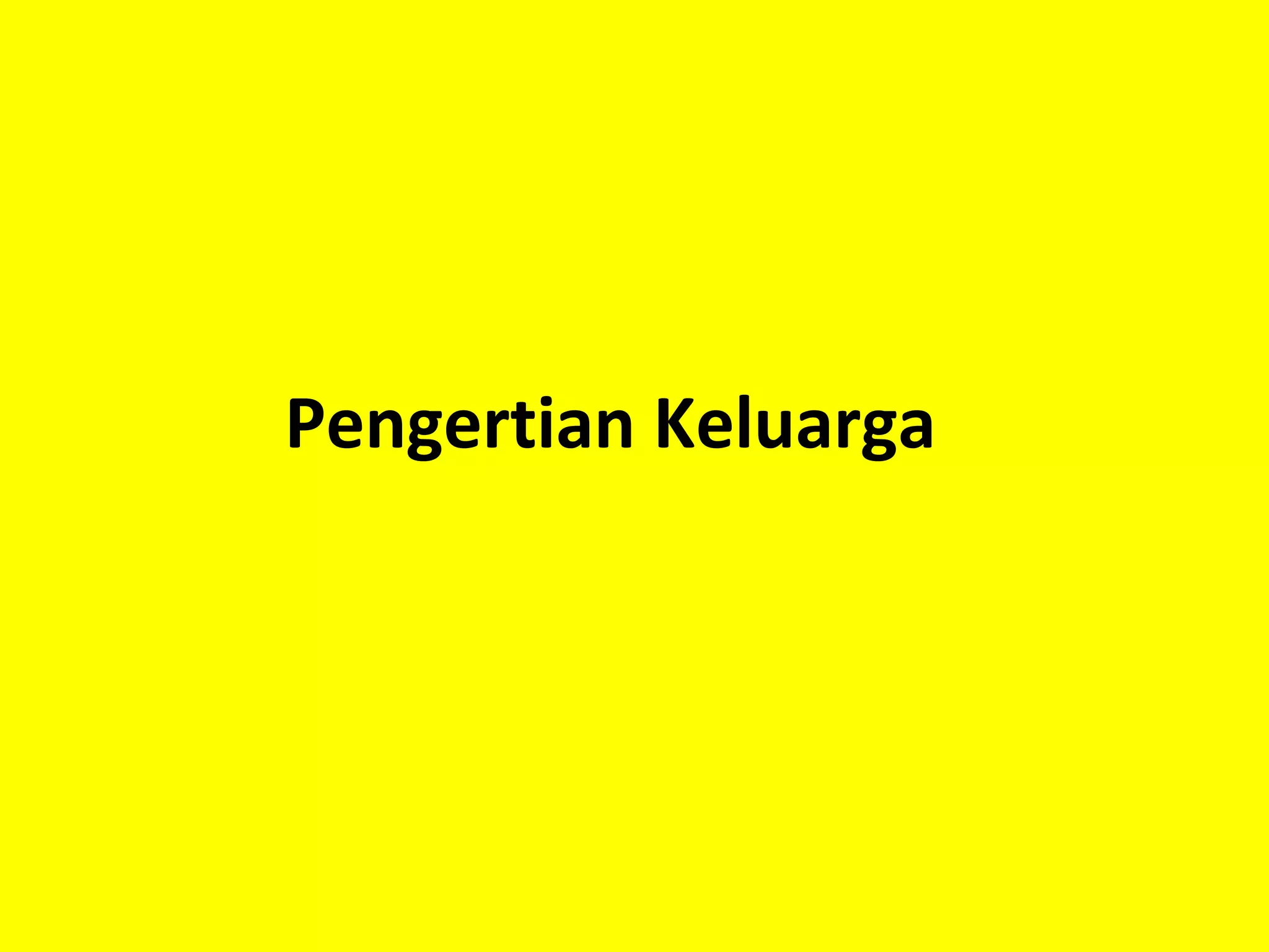 Tuhan Pedoman Kehidupan Keluargaku | PPT