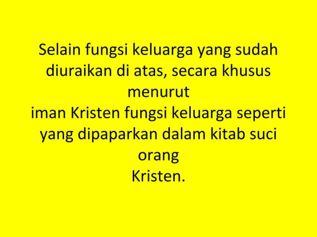 Tuhan Pedoman Kehidupan Keluargaku | PPT