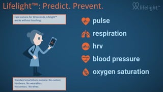 Early warning through camera-based vital signs monitoring | PPT