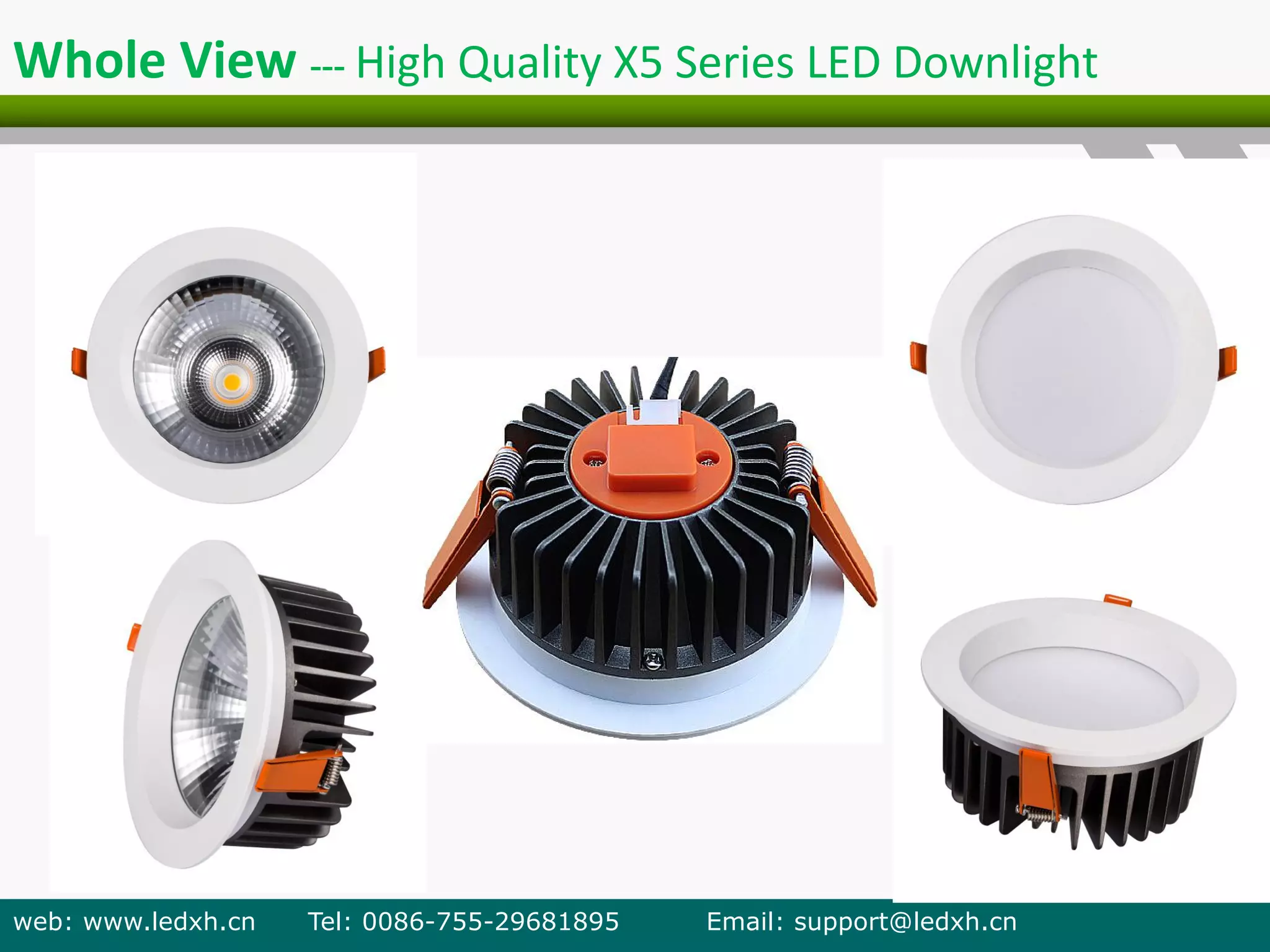 Xinghuo x5 series led downlight presentation | PDF