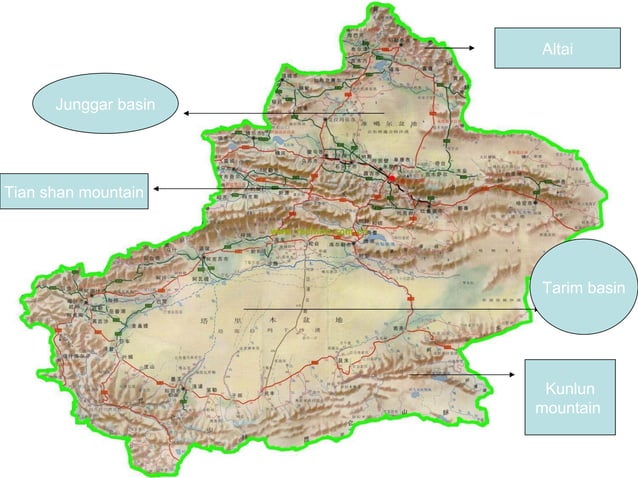 Xinjiang uyghur autonomous region | PPT | Geography | Science