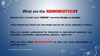 Xinobiotic Biodegradation | PPTX