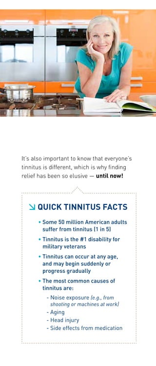 Xino tinnitus consumer brochure | PDF