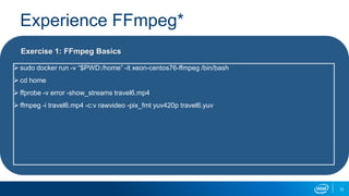 Simplifying and accelerating converged media with Open Visual Cloud | PPTX | Cloud Computing ...