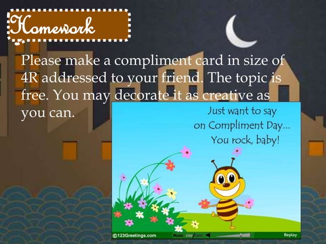 Powerpoint Presentation for Teaching Compliment | PPTX | Secondary ...