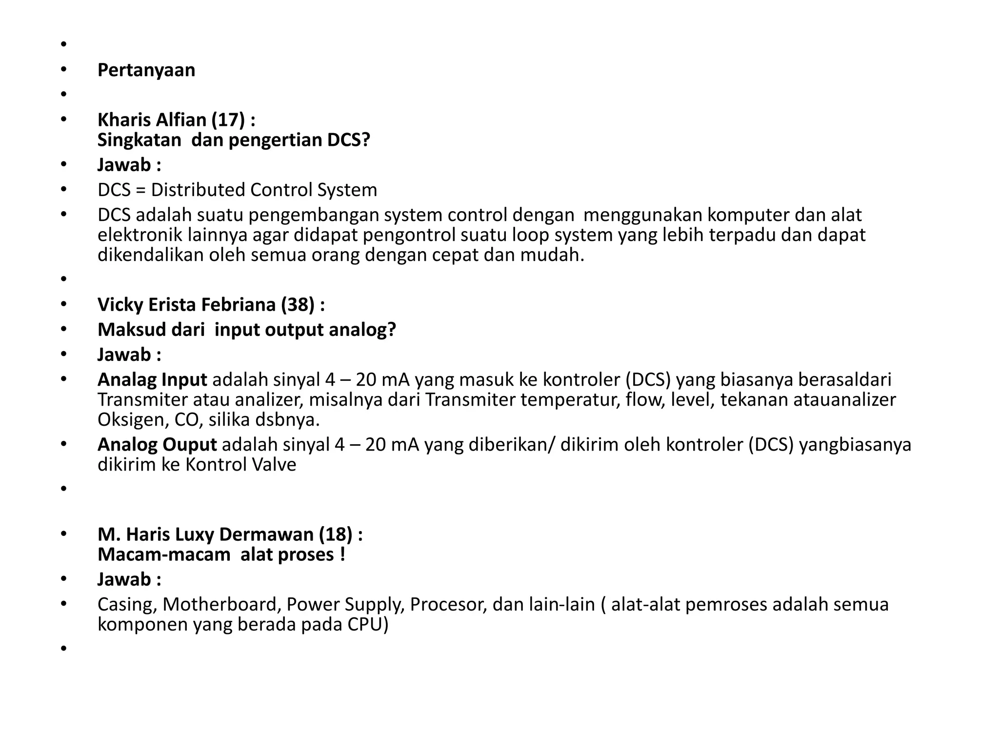 INPUT - PROSES - OUTPUT | PPTX
