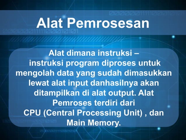 INPUT - PROSES - OUTPUT | PPTX