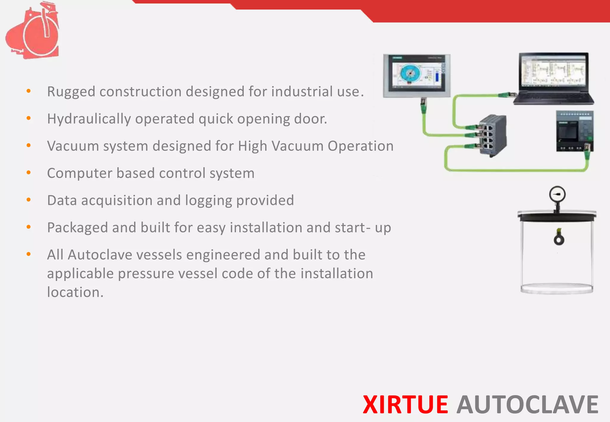 Composite Curing Autoclave - Aerospace and industrial Control System | PPT