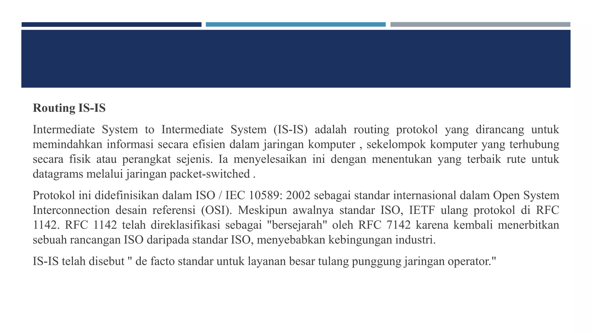 Routing statis vs routing dinamis | PPTX