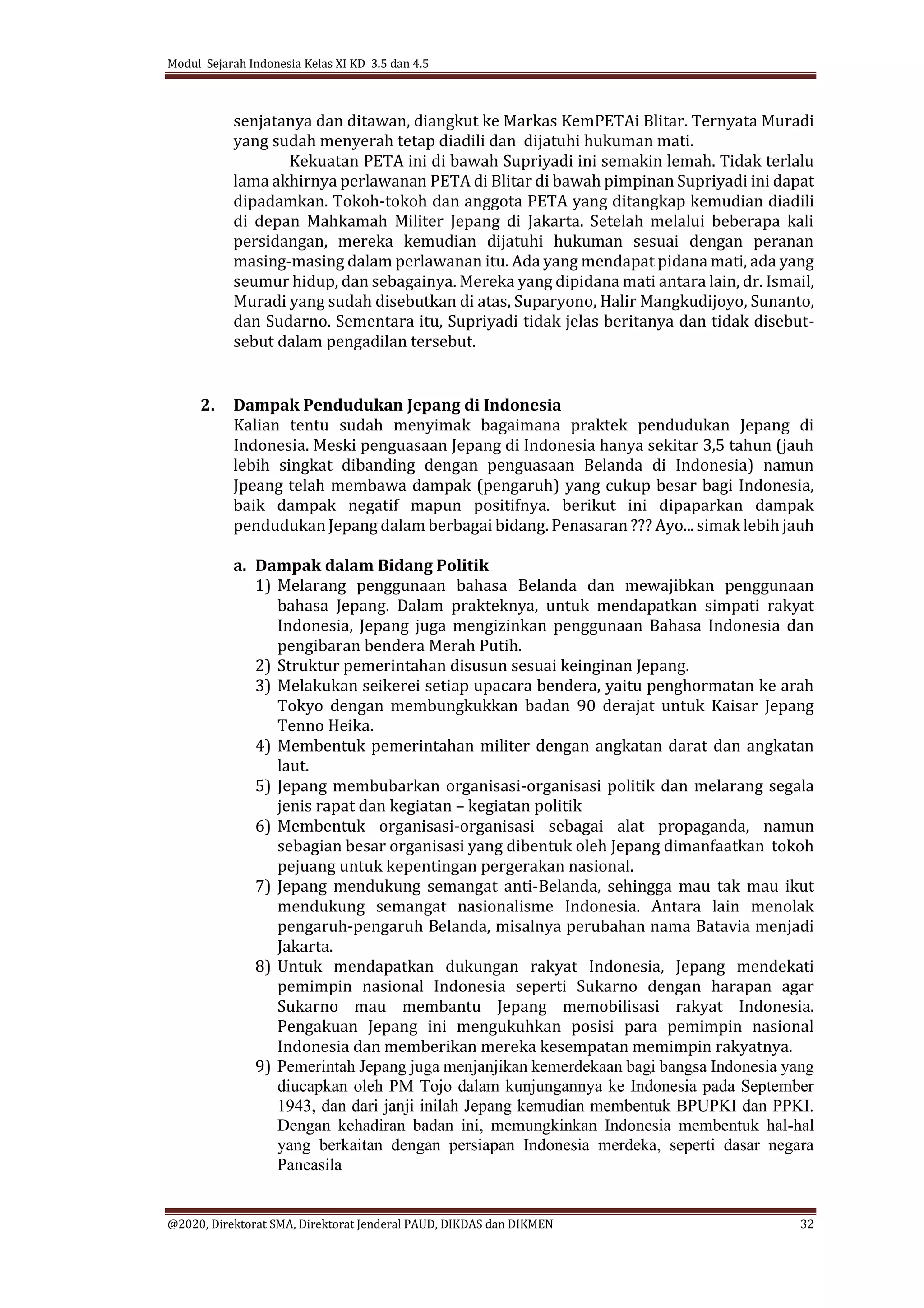 Xi sejarah indonesia kd 3.5_final | PDF