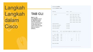 Materi Pemasangan Cisco 1 | PPT