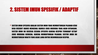Xi tlm konsep dasar imun. | PPTX