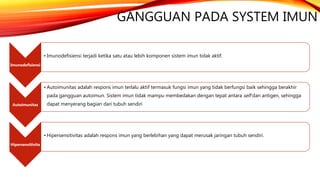 Xi tlm sistem kekebalan tubuh | PPT