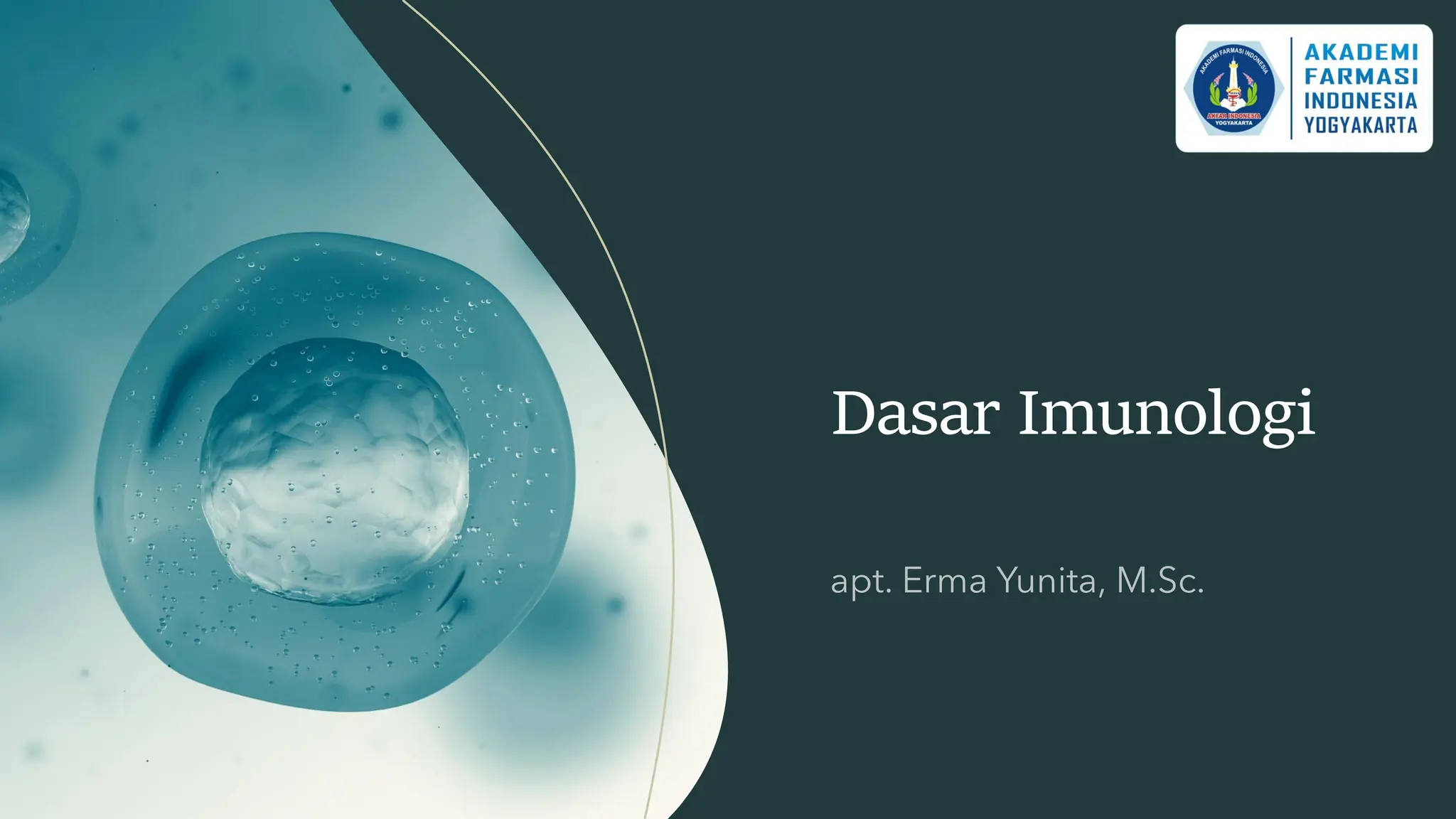 iX Dasar Imunologi untuk diploma farmasi | PDF