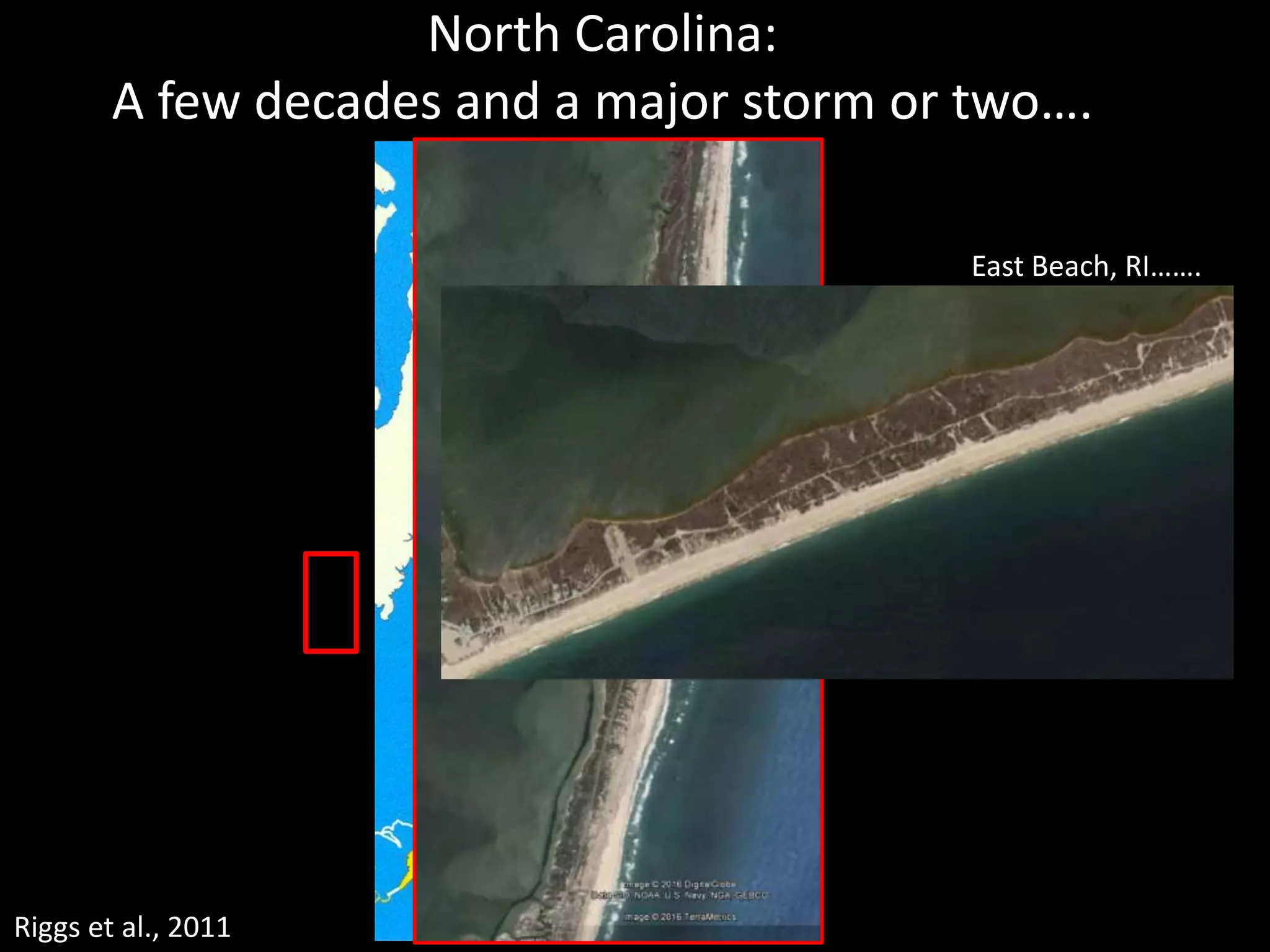 Shoreline Change Maps and Projected Shoreline Change for the RI ...