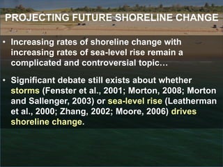 Shoreline Change Maps and Projected Shoreline Change for the RI ...