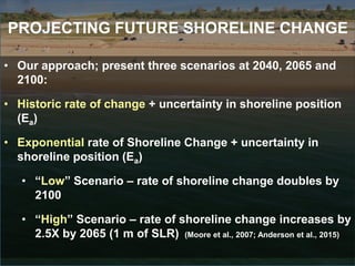 Shoreline Change Maps and Projected Shoreline Change for the RI ...