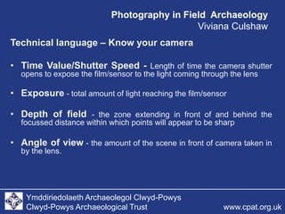 Digital photography in archaeology | PPT